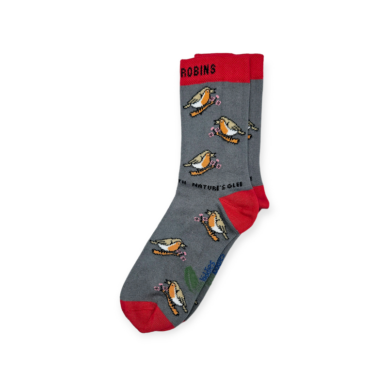 CHIRPY ROBIN ORGANIC COTTON KIDS SOCKS – Eco Kiddies